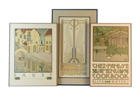 David Lance Goines Lithographs