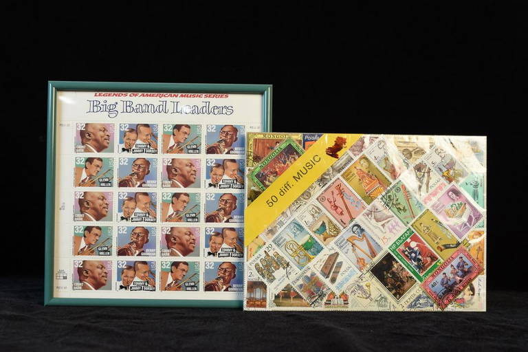 Big Band Leaders Stamps & Other Music Stamps