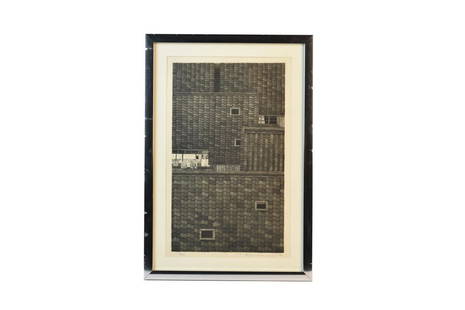 Ryohei Tanaka Japanese Etching And Aquatint.