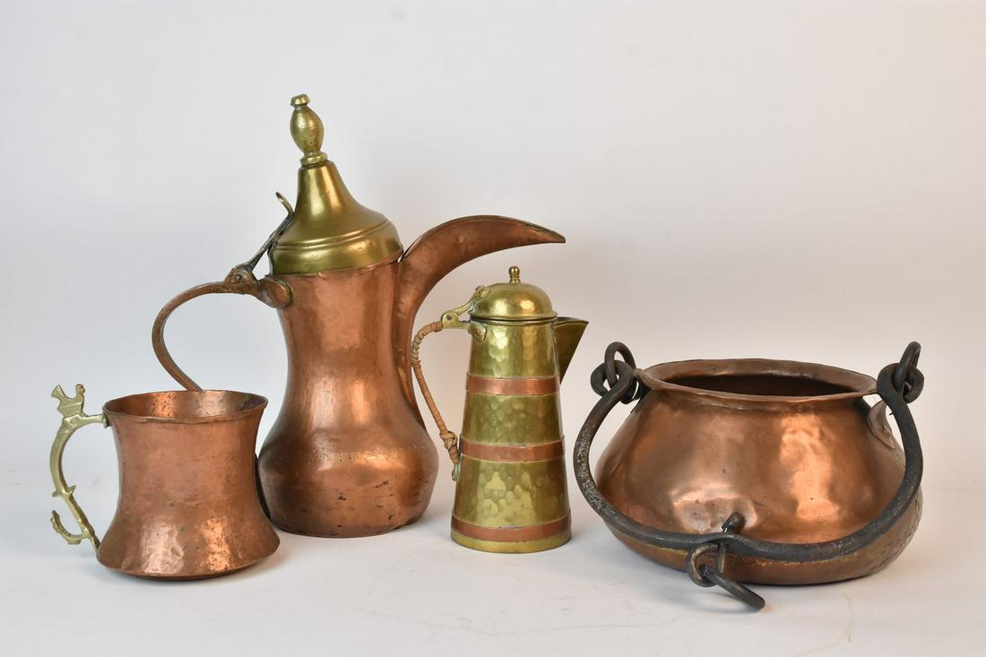 Hammered Copper and Brass Collection - Aug 29, 2020 | Scheerer ...