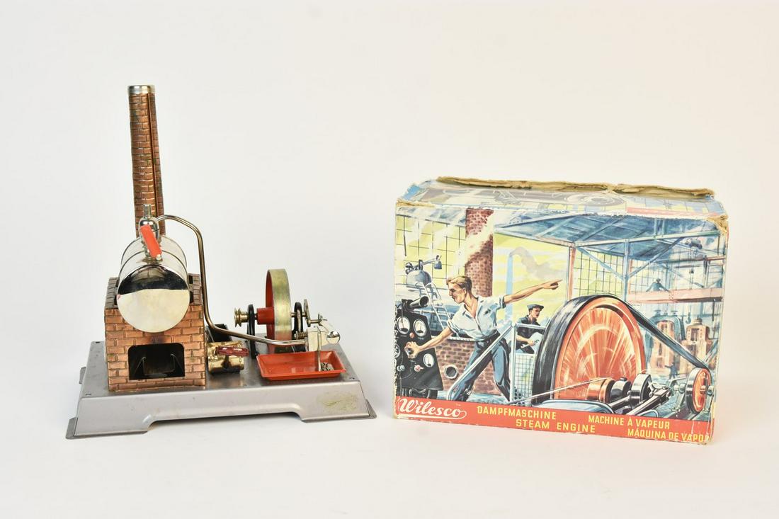 Wilesco Steam Engine W/ Original Box