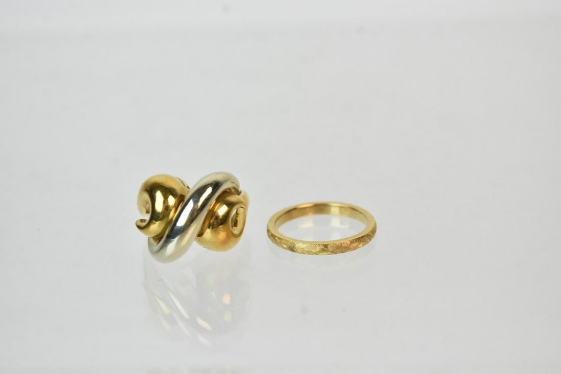 10g 18k Gold Rings