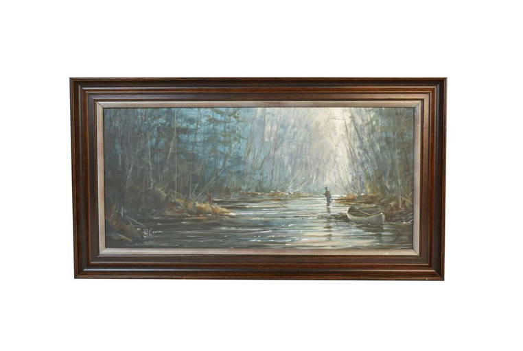 Rod Crossman Original Oil Painting