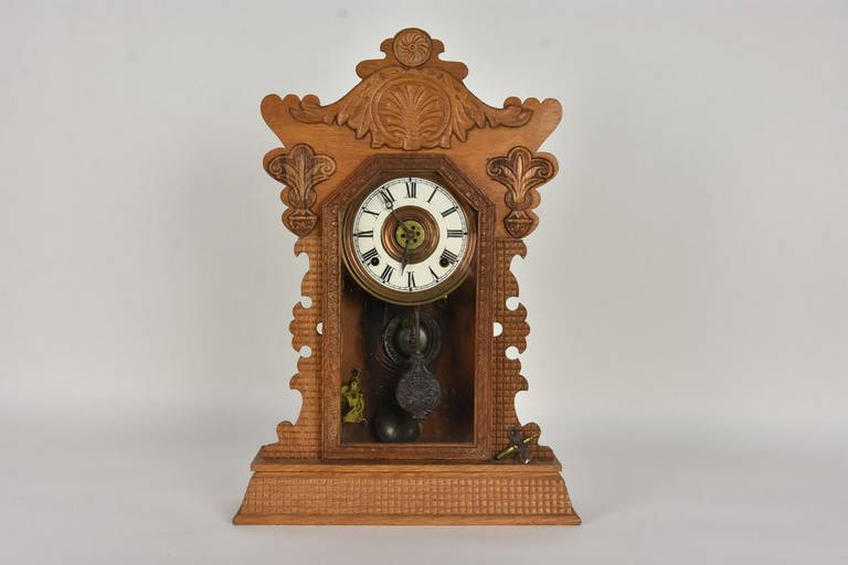 Antique E. Ingraham Co. Mantel Clock
