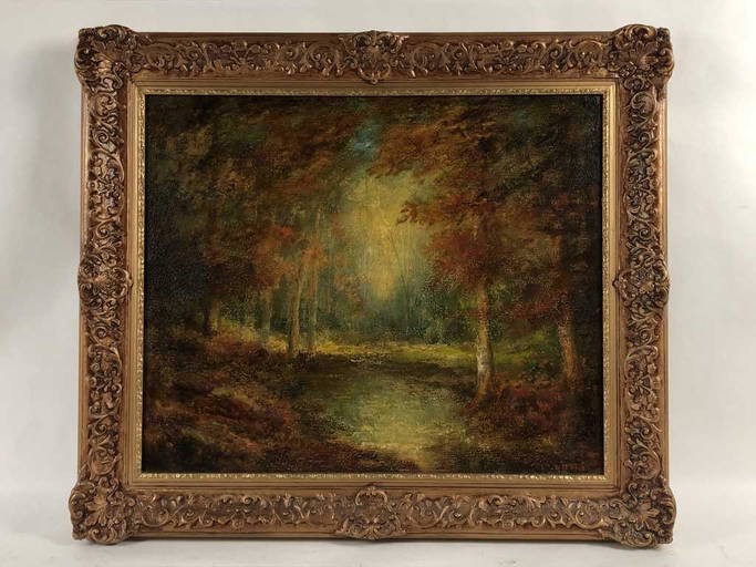 Hudson M. Kitchell Oil Painting