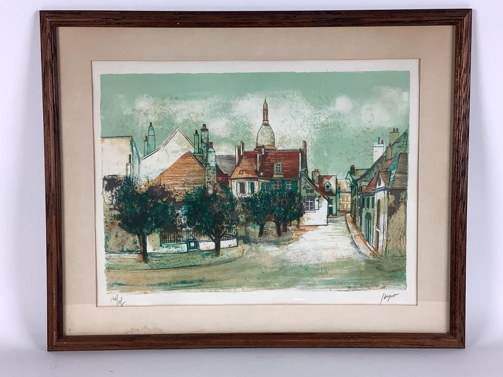 Lithograph By Pierre Jacquot