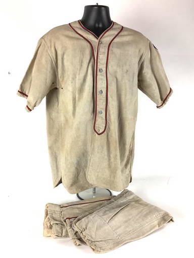 Vintage wool baseball uniform (#0303) on May 07, 2022 | Scheerer ...