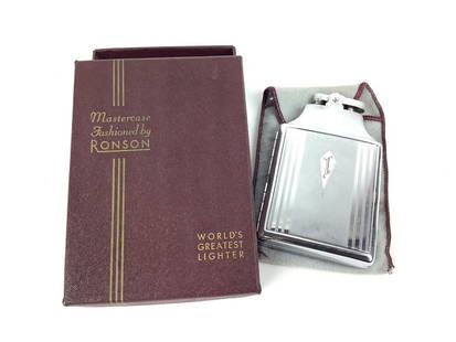 Ronson Vintage Cigarette Box