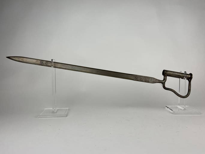 Military Short Sword And Bayonet