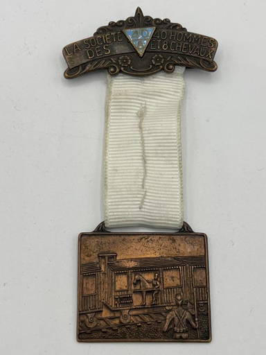 Vintage American Legion 40 & 8 Horse Men Boxcar