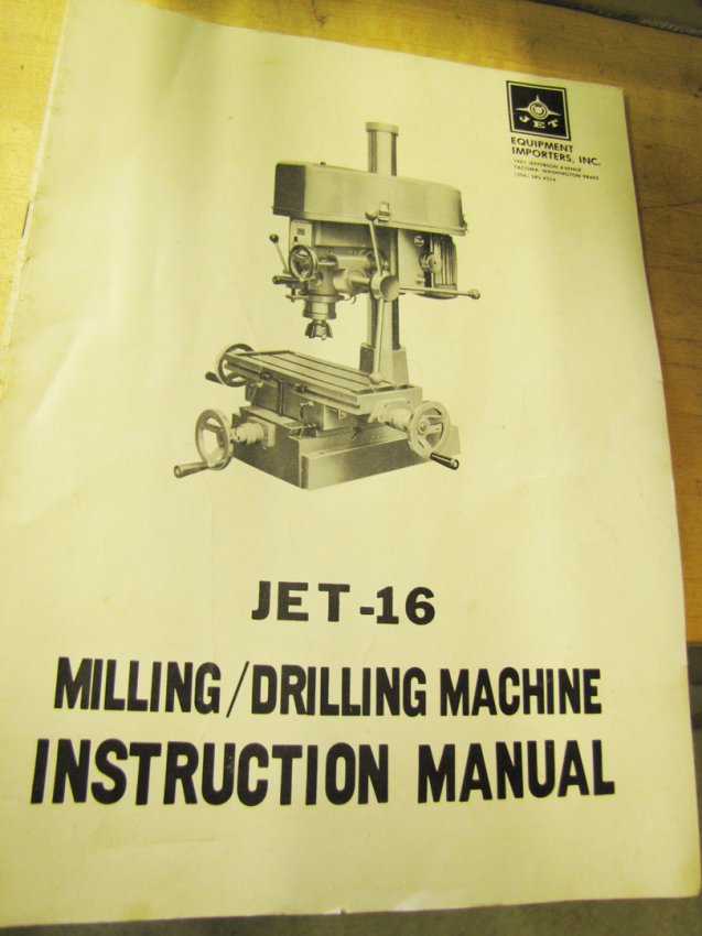 78: Jet-16 Milling/Drilling machine : Lot 78