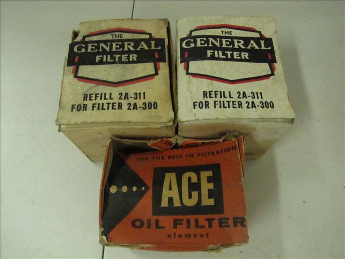 (3)the General & Ace Oil Filters