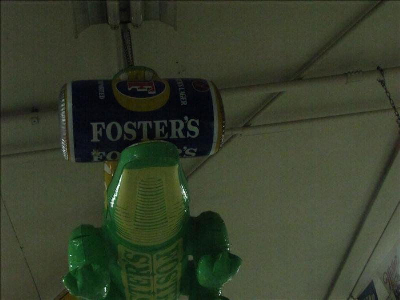 385: Foster's Beer Inflatable Advertising