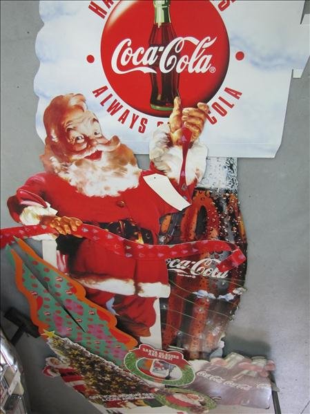 8 Coca Cola Santa Advertising Signs