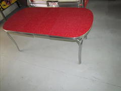 Retro Formica Red Dining Table - Jul 28, 2012 | Scheerer McCulloch ...