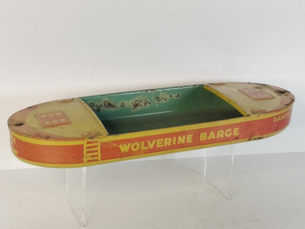 Vintage Wolverine Toy Barge 1930s Auction