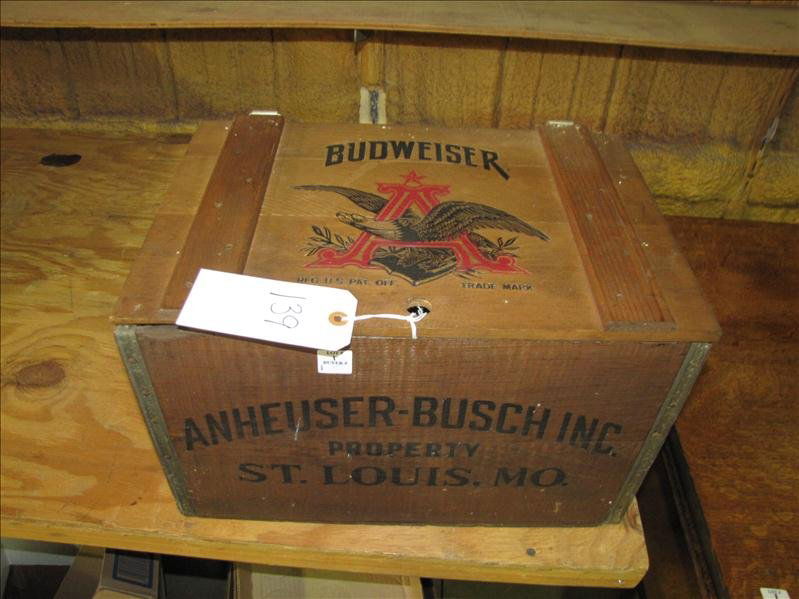 Anheuser Busch Budweiser Beer Box