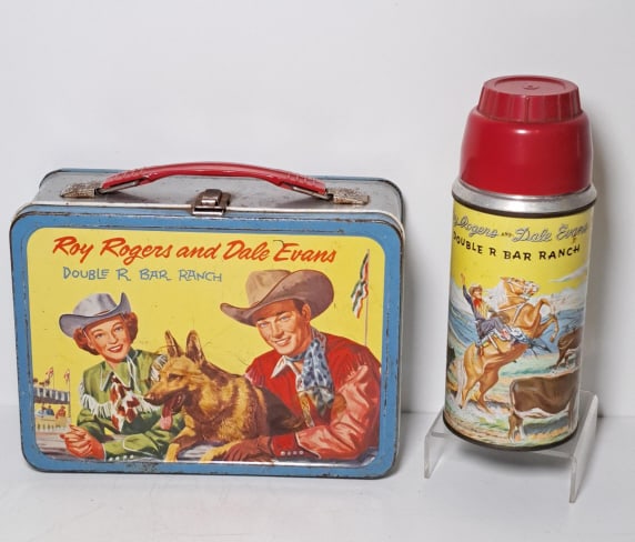 Roy Rogers/dale Evans Lunch Box/thermos Auction