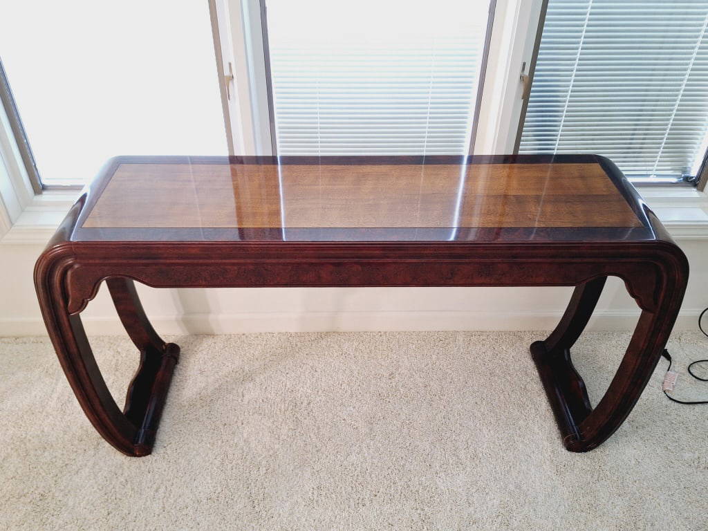 Henredon Chinoiserie Console Table Auction