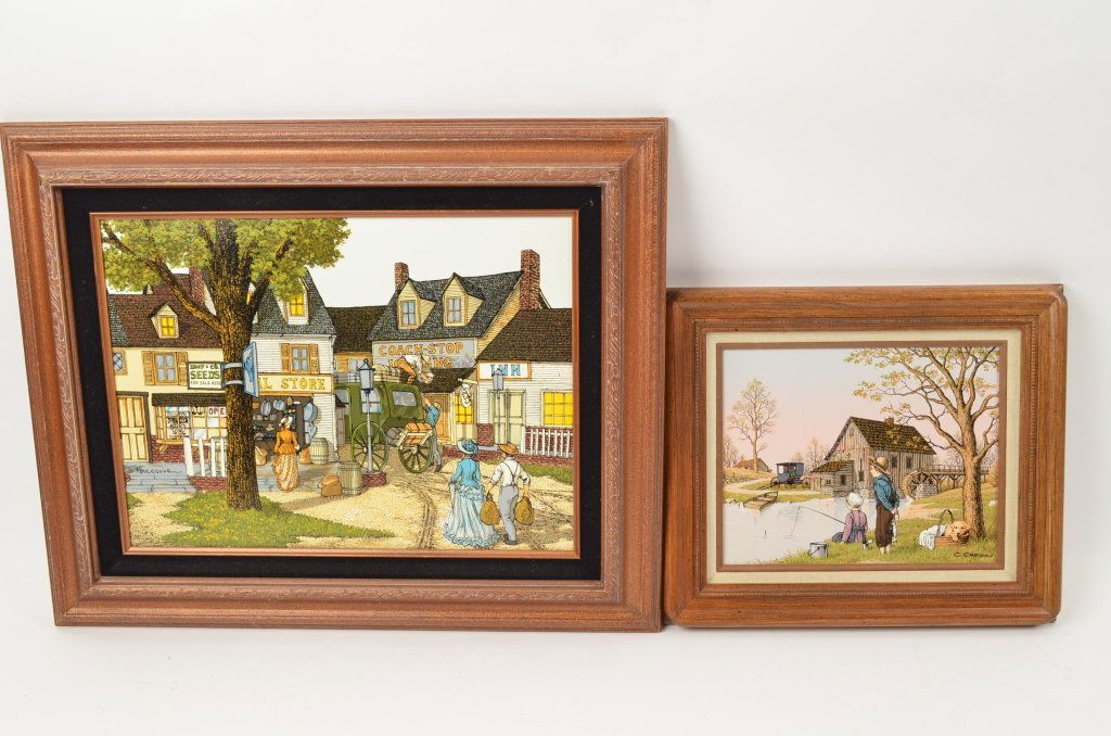 H. Hargrove & C. Carson Paintings