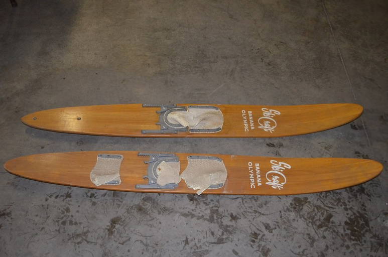 Ski Craft Wooden Water Skis