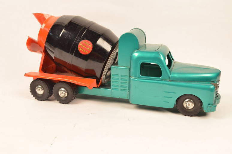 Structo Ready Mix Concrete Cement Mixer Toy Truck