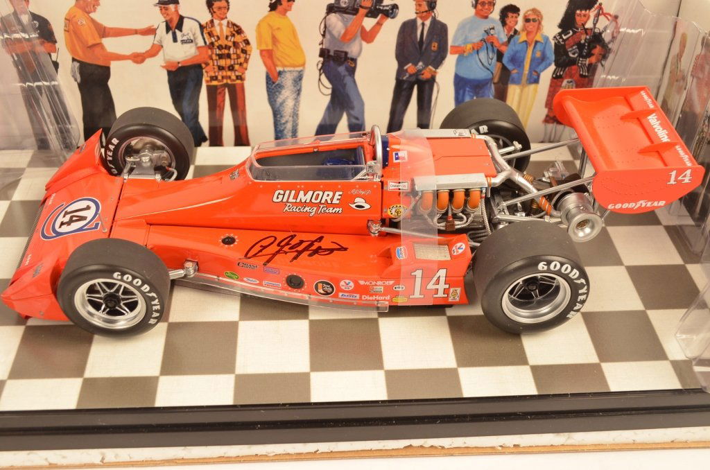 Carousel Gilmore Racing Coyote A.J. Foyt Signed