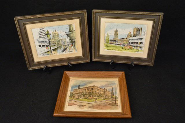 *(3) James Mcbride Fort Wayne, In Art