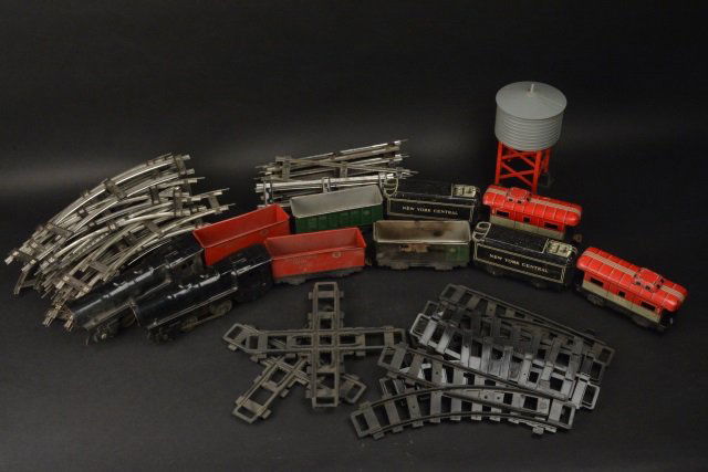 Vintage Ideal Wind-up Train Set