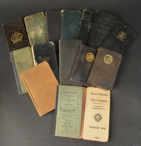 (14) 1900s Diaries, Memorandums, Notebooks, etc. - Feb 27, 2016 ...