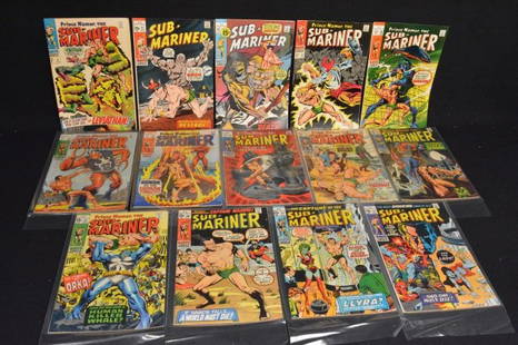 Grouping Of 77 Vintage 10 Cent Comic Books, Most 1950's, Including: 3 ...