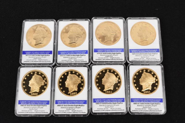 Carson City Gold Double Eagle Replicas