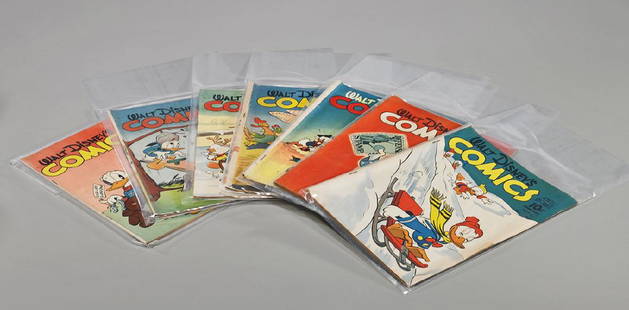 Vintage Disney Comic Books