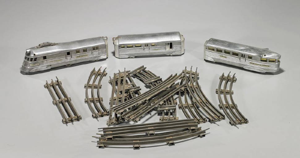 American Flyer Model Train Pieces