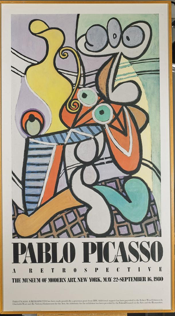Pablo Picasso Exhibit Poster