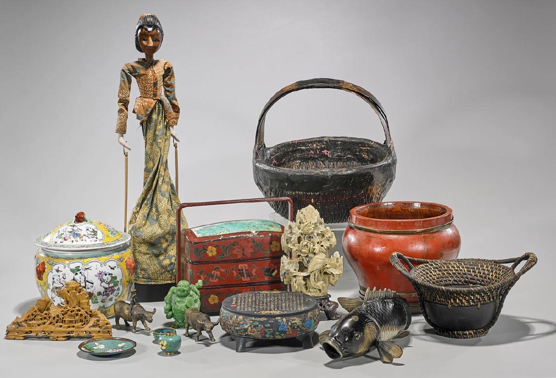 Collection Of Sixteen Various Asian Items