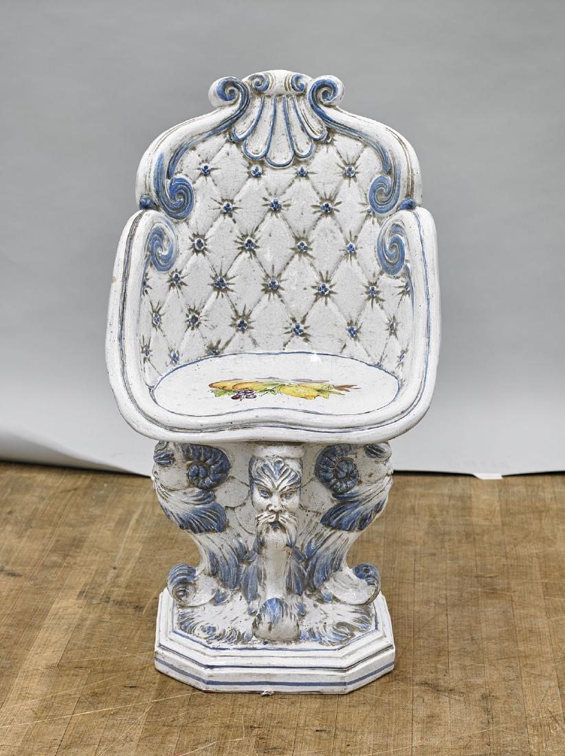 Glazed & Moulded Ceramic Chair - Jul 08, 2018 | I.m. Chait Gallery ...