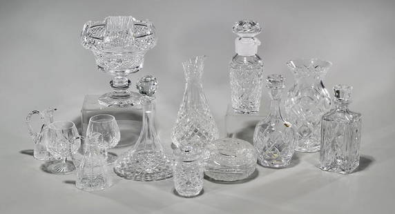 Collection Of Waterford Crystal Drinking Vessels
