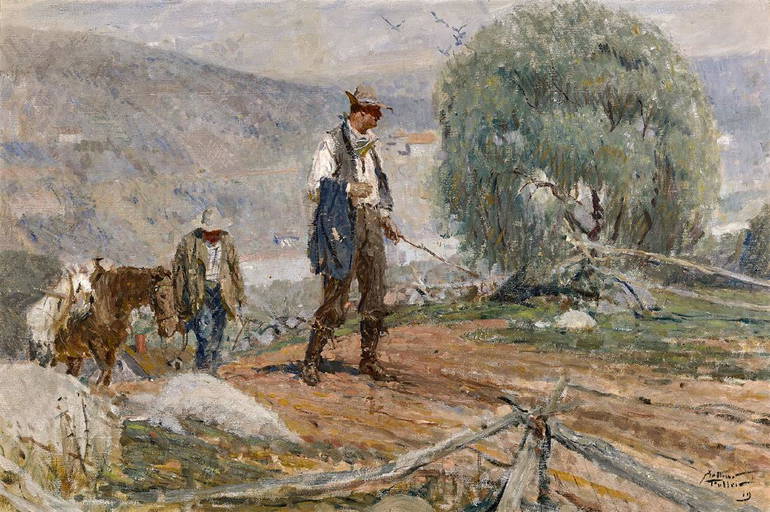 Painting By Arthur Davenport Fuller: Prospectors