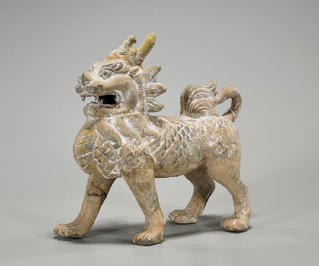 Chinese Tang Dynasty Pottery Chimera