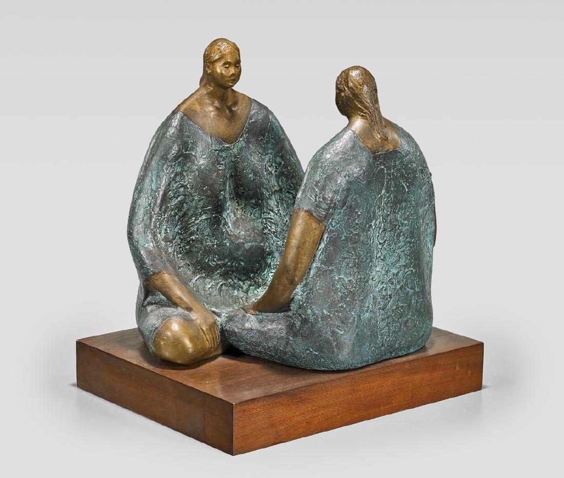 BRONZE SCULPTURE BY FELIPE CASTANEDA