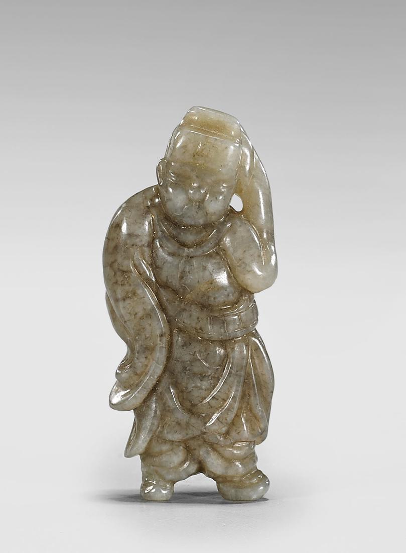 CARVED JADE FIGURE