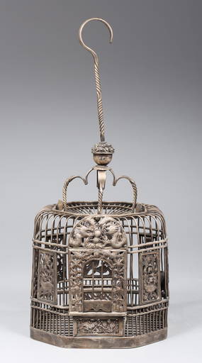 Antique Chinese Repousse Silver Bird Cage - Dec 19, 2022 | I.M. Chait ...