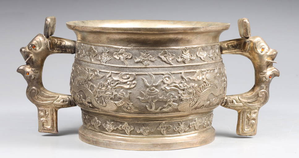 Chinese Archaistic Metal Censor (#0188) on Jan 10, 2023 | I.M. Chait ...