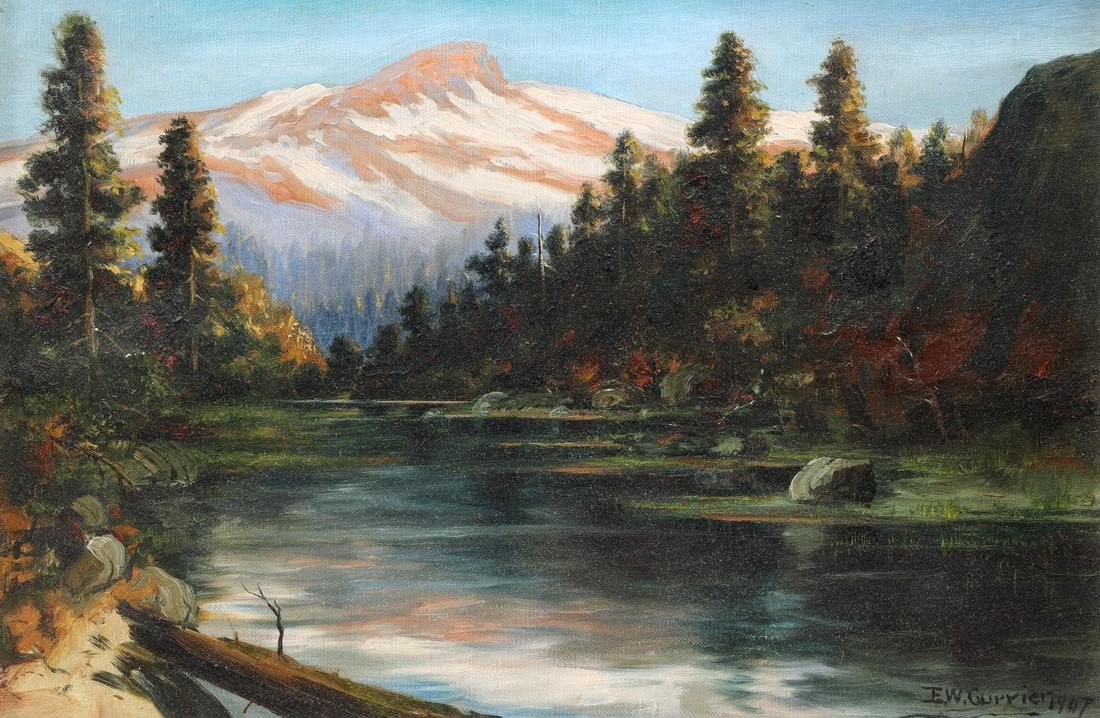 Edward Wilson Currier (american, 1857-1918) Attributed, Landscape Auction