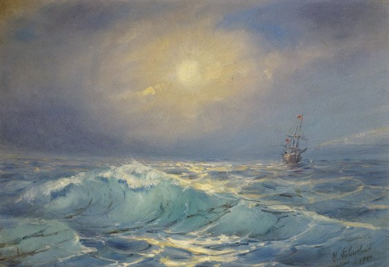 IMPORTANT RUSSIAN PAINTING BY IVAN K. AIVAZOVSKY - Nov 24, 2013 | I.M ...