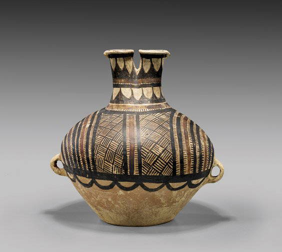 Neolithic Painted Pottery Vase