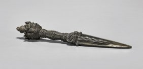 OLD TIBETAN PHURBA DAGGER