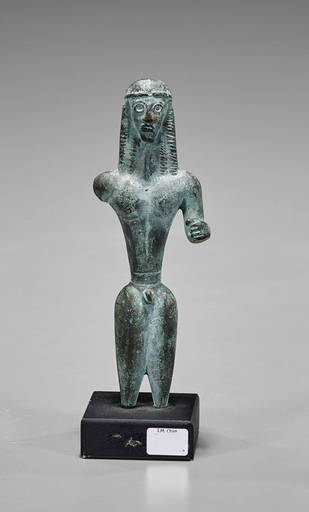 Early Greek Style Bronze "mantiklos Apollo"