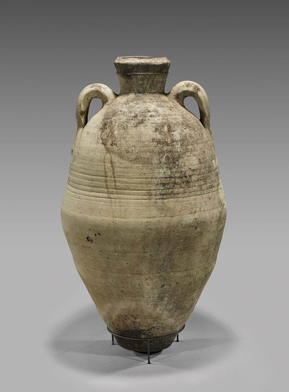 MASSIVE GREEK TERRACOTTA 'PITHOS' JAR